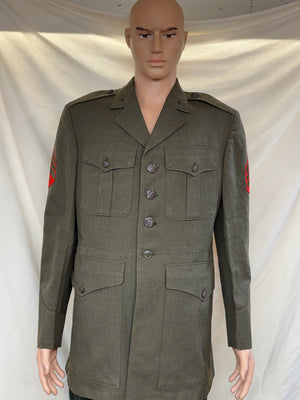 Vintage 60’s USMC Green Service Alpha Dress Jacket/Coat & Pants ...