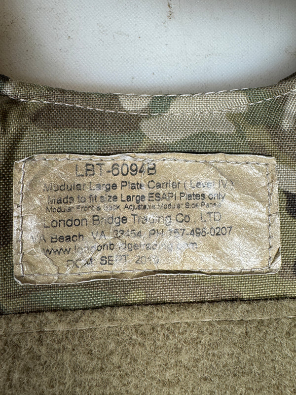 LBT-6094B Modular Large Plate Carrier Multicam/With 3A Armor ...