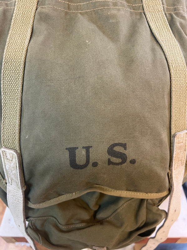 Original U.S. WWII Army M1940’s Mountain Backpack - Rucksack with Fram ...