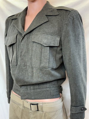 WWII U.S.M.C. Wool Ike Jacket No Insignia - LockNWalkHarness