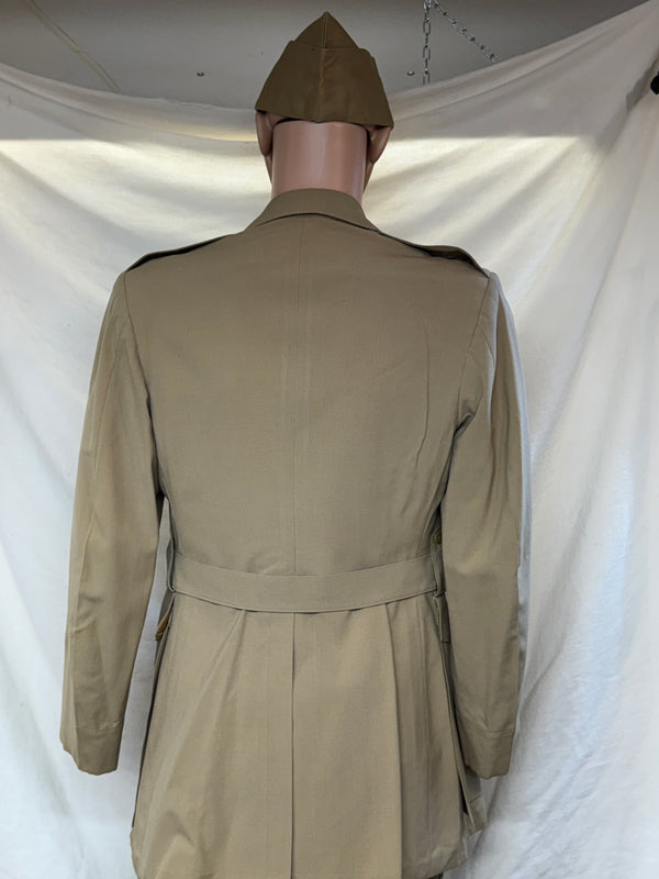 WWII USMC KHAKI OFFICERS UNIFORM-NAMED - LockNWalkHarness