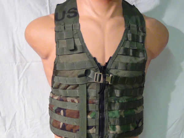 NEW GENUINE ISSUE MILITARY FLC (FIGHTING LOAD CARRIER)VEST.FULLY ADJUS ...