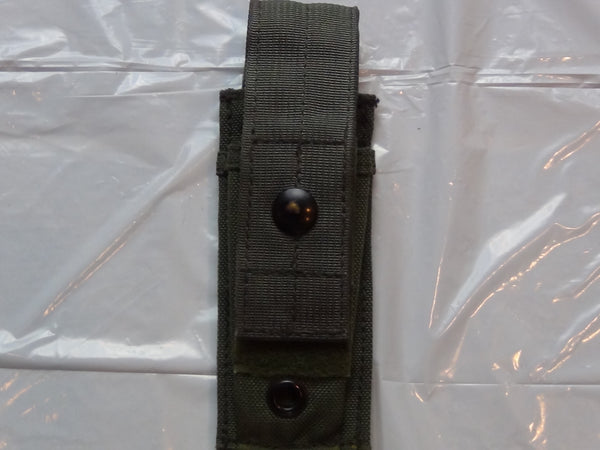 OLIVE DRAB GREEN KNIFE SHEATH FOR GERBER MULTIPLIER, EXCELLENT CONDITI ...