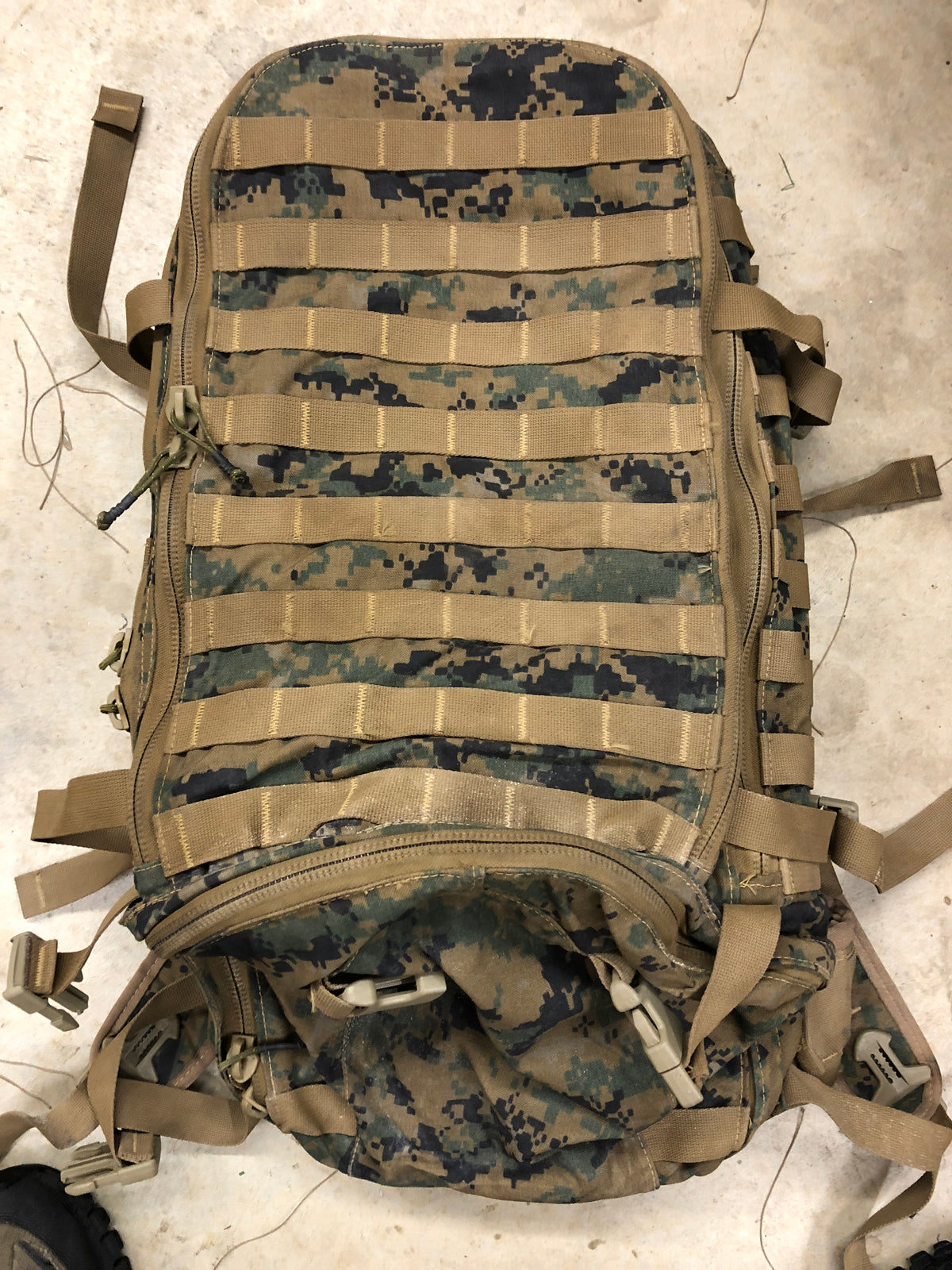 "NEW" USMC APB03 Medical Corpsman Assault Pack with All Insert Panels ...