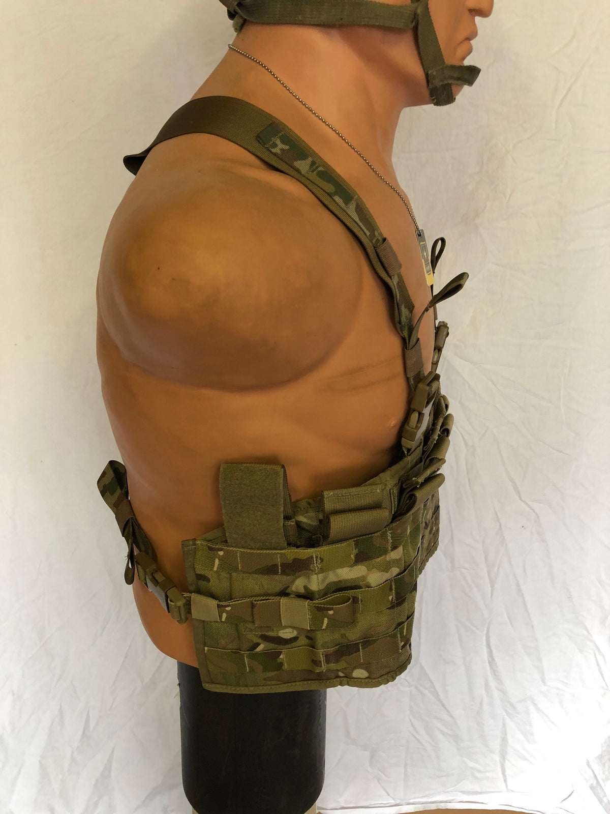 USGI MOLLE II TACTICAL ASSAULT PANEL TAP W SHOULDER STRAPS MAG HOLDER ...