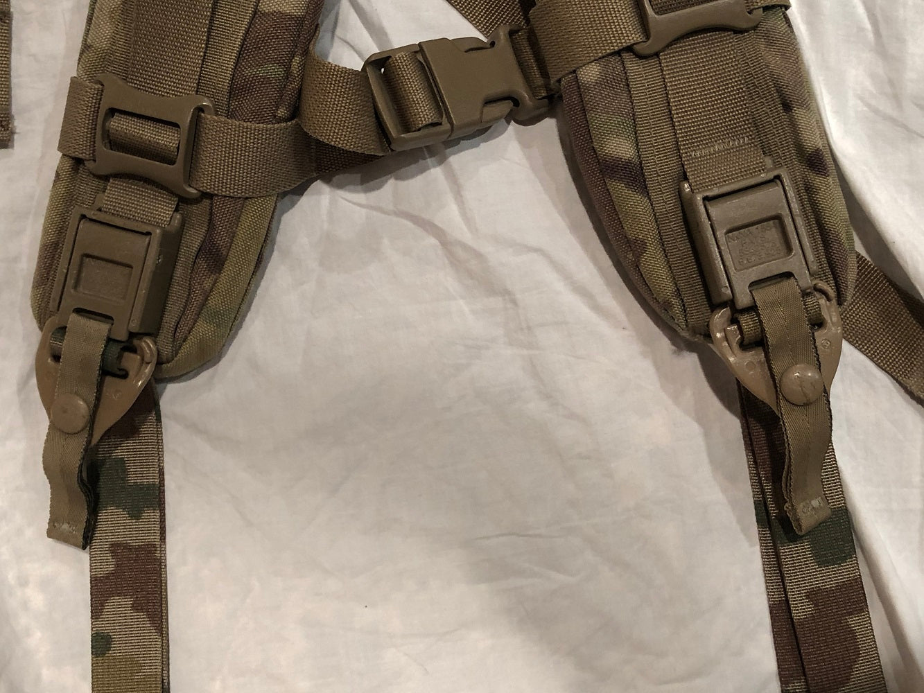 COMPLETE ARMY OCP MOLLE MEDIUM RUCKSACK W/ SHOULDER STRAPS FRAME & WAI ...
