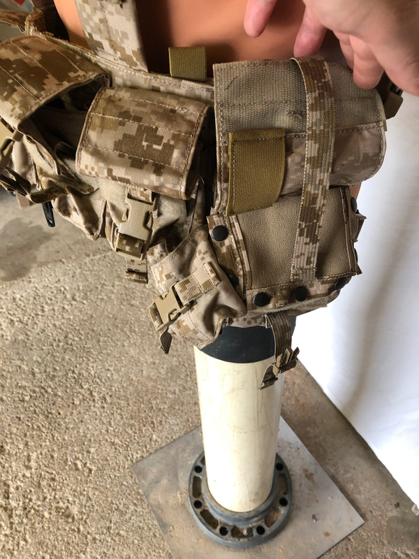 "NEW" London Bridge Old Gen LBT-1961G AOR1 Zipper Front Chest Rig SEAL ...