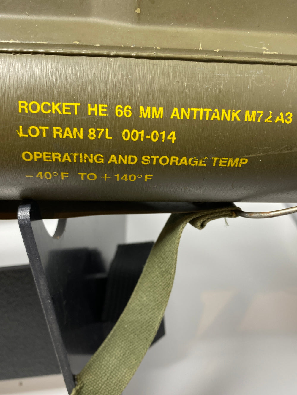 WWII US military M6A1 60mm anti tank rockets - LockNWalkHarness