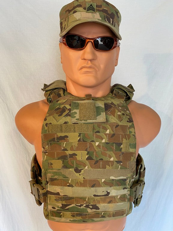KDH Multicam ARMY Modular Scalable Vest (SPS-MSV), W/3A SOFT ARMOR ...