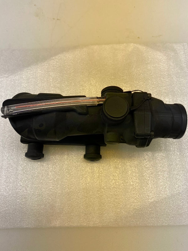 MILITARY ISSUE TRIJICON ACOG 4X32 TA31RCO-M150CP/ CUSTOM CAMOUFLAGED ...