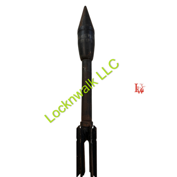 WWII US military M6A1 60mm anti tank rockets - LockNWalkHarness